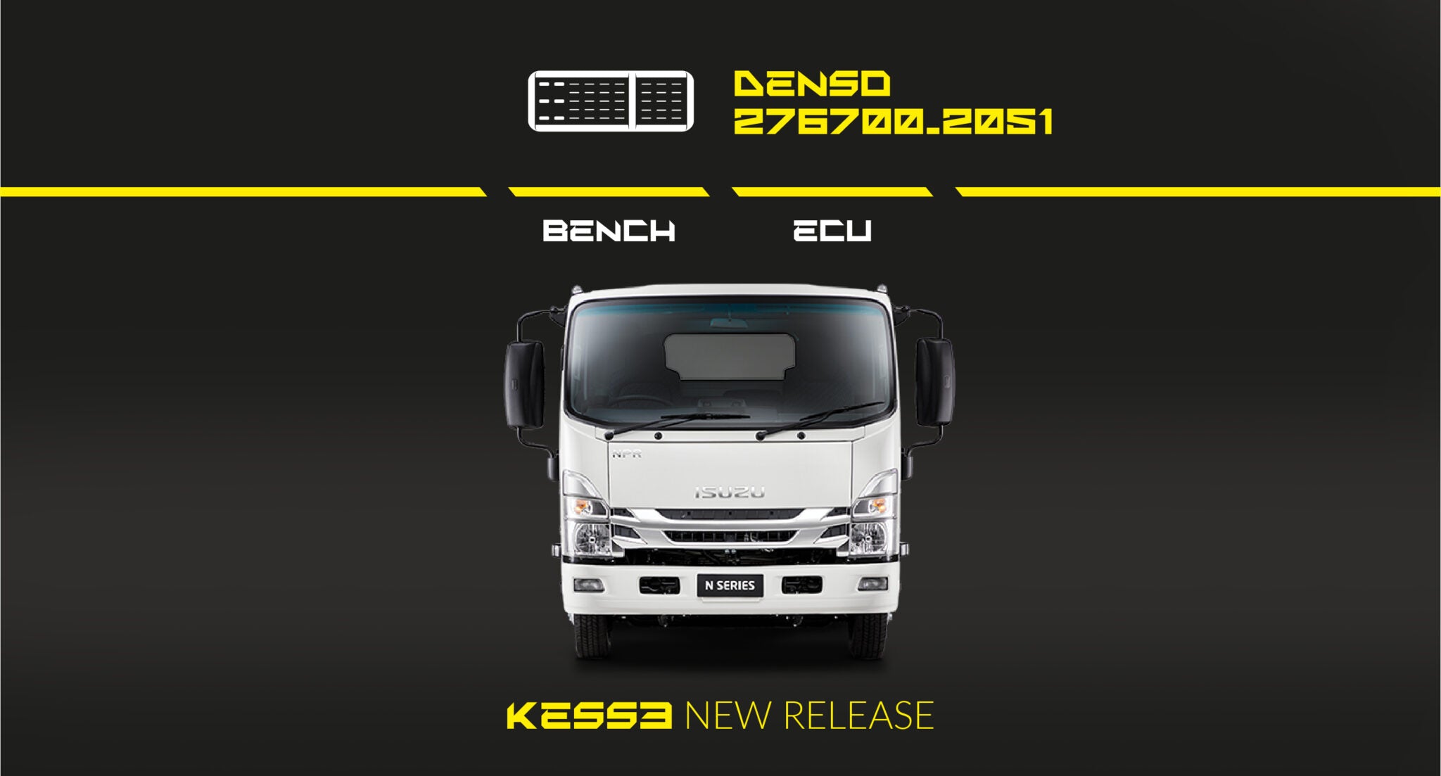 Reprogram the latest generation Isuzu N-Series truck with Denso 276700 ...