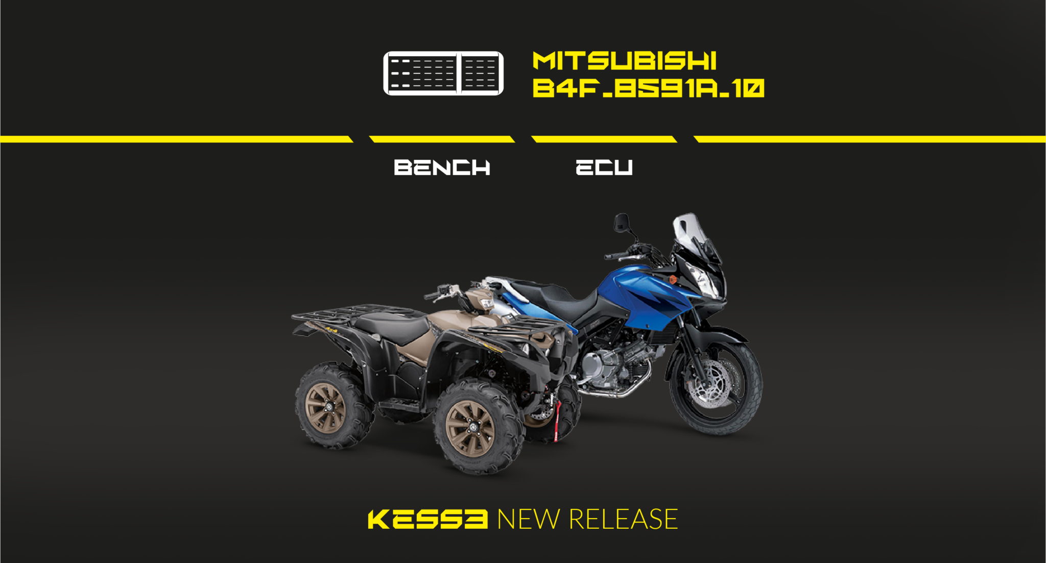 Work on the Mitsubishi ECUs installed on Kawasaki, Suzuki, and Yamaha ...